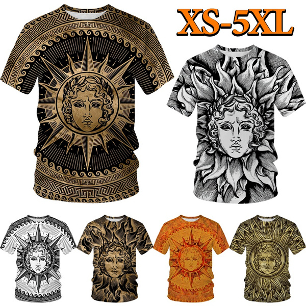 Ancient Greek Mythology Olympus Twelve Gods 3D Printed Totem Men's T ...