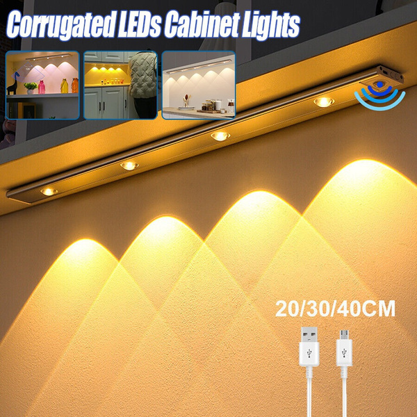 20/30/40/60cm Upgraded Ultra-thin cabinet light LED Closet Light ...