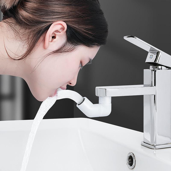 720°Rotating Kitchen Faucet Extender Water Saving Tap Nozzle Adapter ...