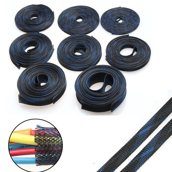 1/10M 1/2/3/4/6/8/10/12/14/16/18/20/25/30/35/40/50mm Braided Expandable ...