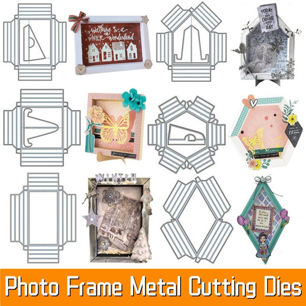 Photo Frame Metal Cutting Dies Scrapbooking Die Cuts Card Scrapbook ...