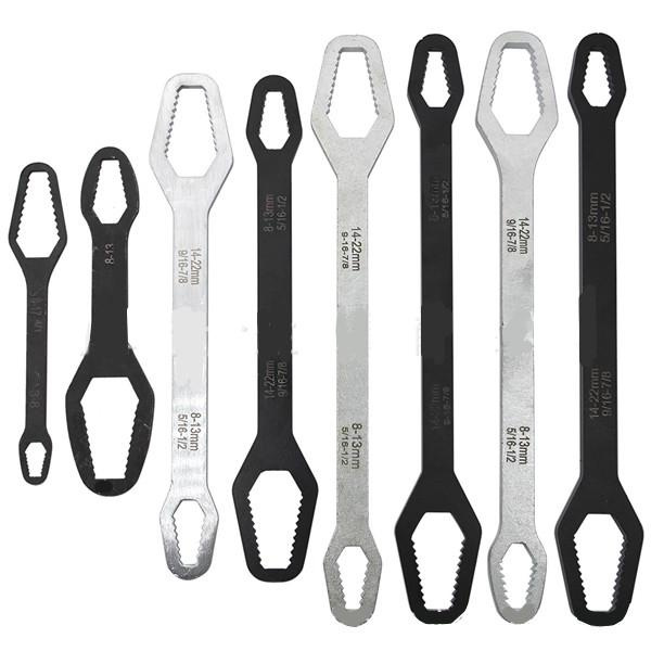Universal 3-17mm 8-22mm Double Head Plum Wrench Self-tightening ...