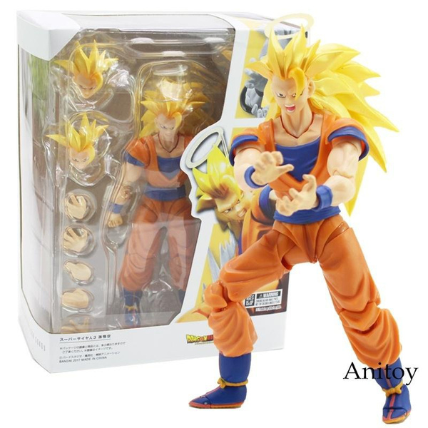 SHF S.H.Figuarts Dragon Ball Z Super Saiyan 3 Son Goku Dragon-Ball PVC ...