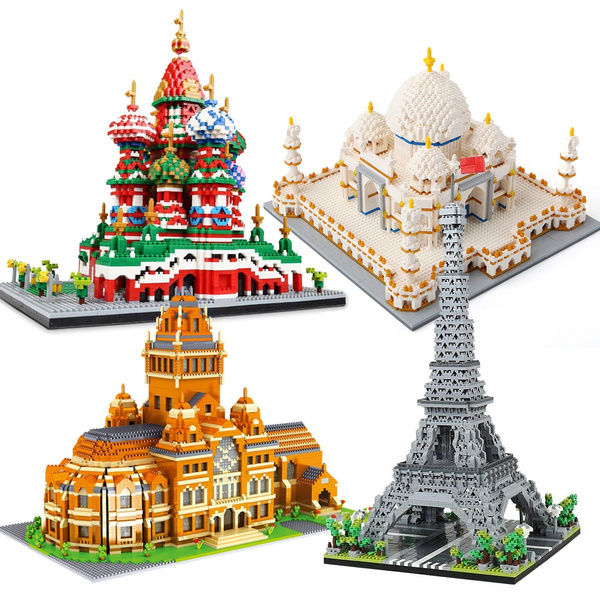 Creator DIY MOC Architecture Building Blocks Sets Landmarks Famous ...