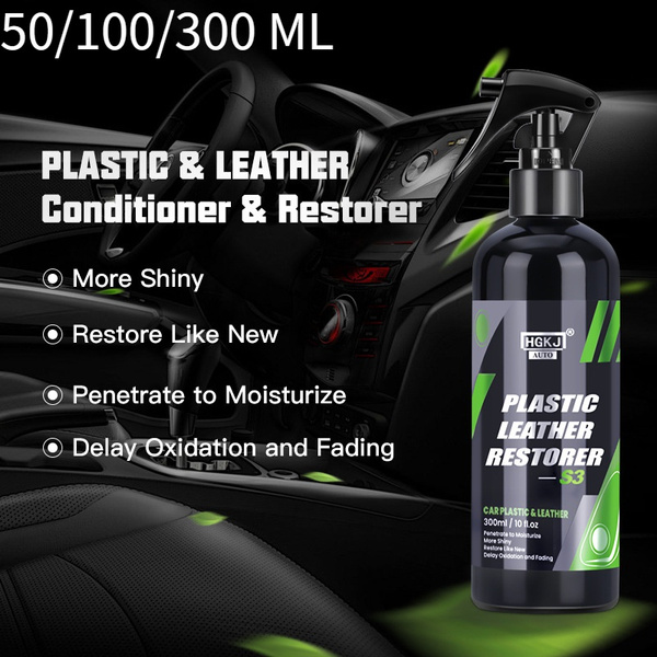 Car Plastic Leather Refurbishment Spray Maintenance Leather Seat Spray ...