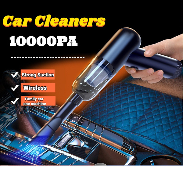 Wireless Car Handheld Vacuum Cleaner Portable Powerful Suction Wet And ...