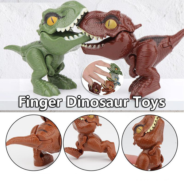 Finger Dinosaur Tricky Tyrannosaurus Model Biting Hand Fidget ...