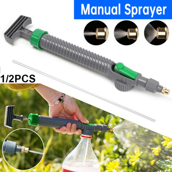 Manual High Pressure Sprayer Portable Air Pump Adjustable Spray Head ...