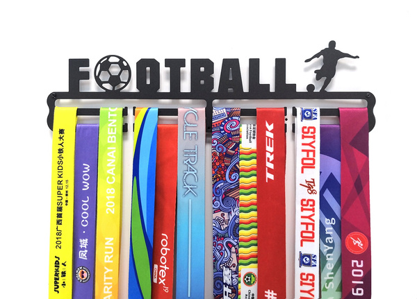 Medal Hangers Awards Display Football Medal Holder Rack Metal Steel ...