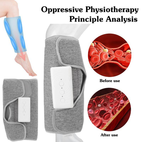 Calf Massager Electric Leg Pressotherapy Lymphatic Drainage Foot ...