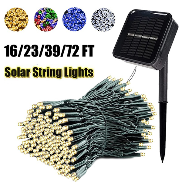 Outdoor Christmas Solar String Lights 16/23/39/72 FT Extra-Long Super ...