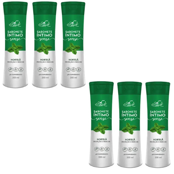 Intimo Sens Soap MINT BelKit 200ml Kit 6 Un | Wish