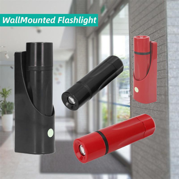 LED Flashlight, Wall-mount LED Handheld Light With 1 Ultra Bright Led ...