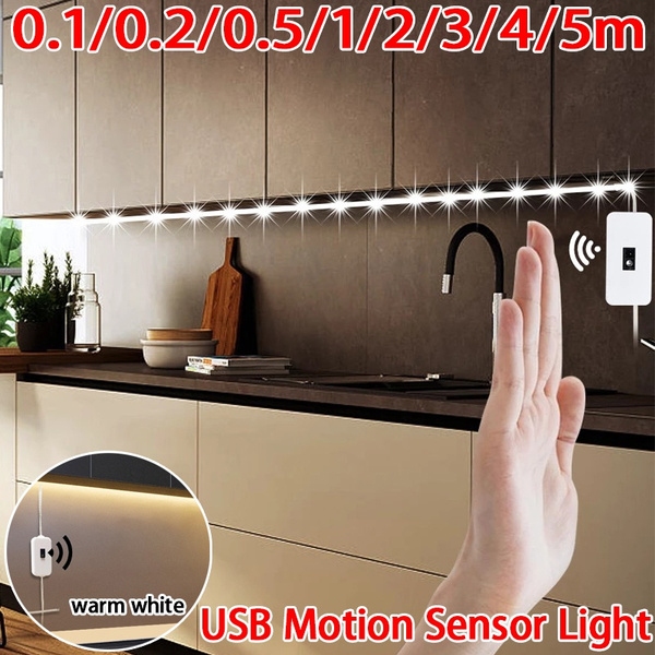 1PC Cabinet Light DC 5V Lamp USB Motion LED Backlight LED TV Kitchen ...