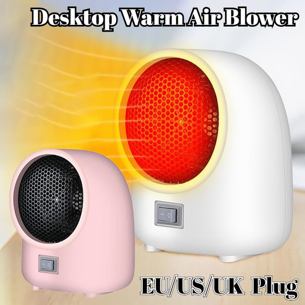 Desktop Warm Air Blower USB Portable Electric Heater Mini Heating Fan ...