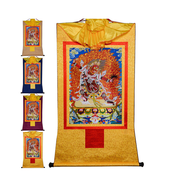 Gandhanra Thangka,Guru Dragpo,a Fierce Emanation of Guru-saint ...