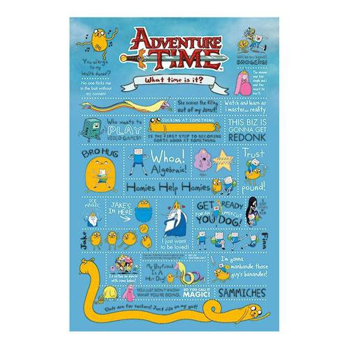 Adventure Time Poster - Infographic | Wish