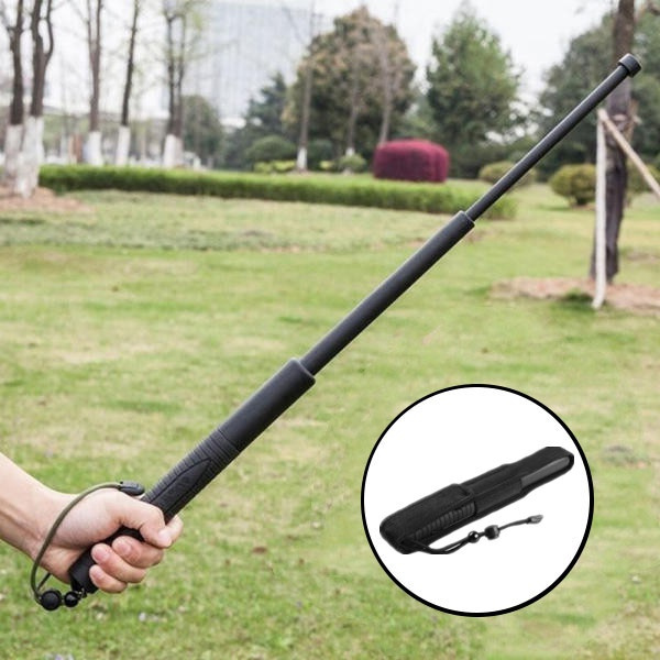 Portable Outdoor Telescopic Self-defense Swing Stick Car Self-defense ...