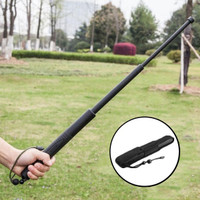 Portable Outdoor Telescopic Self-defense Swing Stick Car Self-defense ...