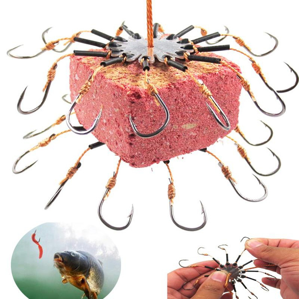 Carp Bait Fishhooks for Fishing Flap Explosion String Hook Prevent ...