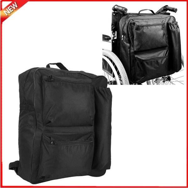Wheelchair Storage Bag Portable Cart Large Capacity Waterproof Hanging ...