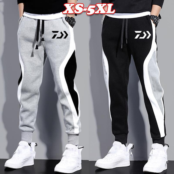 New Casual Drawstring Pants for Men Streetwear Jogger Pants Sports ...