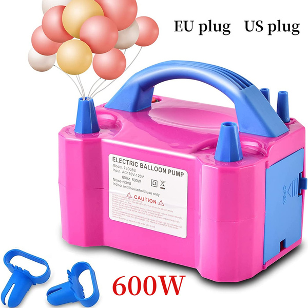 Electric Balloon Pump, Only 3 Seconds Quick Fill Air, Portable Dual ...