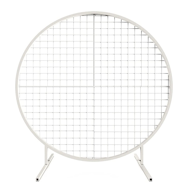 LANGXUN White Mesh Decoration Arch Kit for Wedding and Birthday Party ...