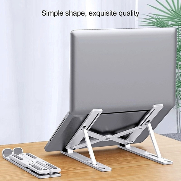 Portable Laptop Stand Foldable Support Base Notebook Stand For Computer ... Portable Laptop Stand Foldable Support Base Notebook Stand For Computer ...