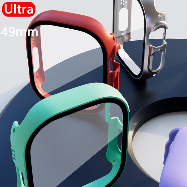 Film with All-around PC Case for Apple Watch 49mm Ultra smartwatch ...