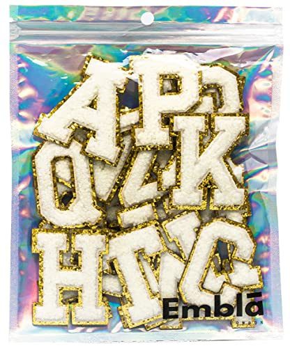 Original Iron on Letters for Clothing, Chenille Letter Patches for ...