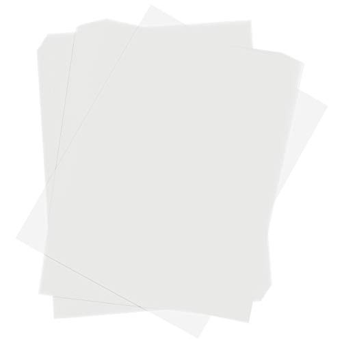 100 Sheets Vellum Paper 8.5 x 11 Translucent Printable for Invitations ...