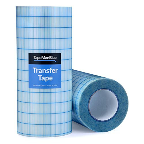 12" x 300' Roll of Clear Transfer Tape for Vinyl, Made in America ...