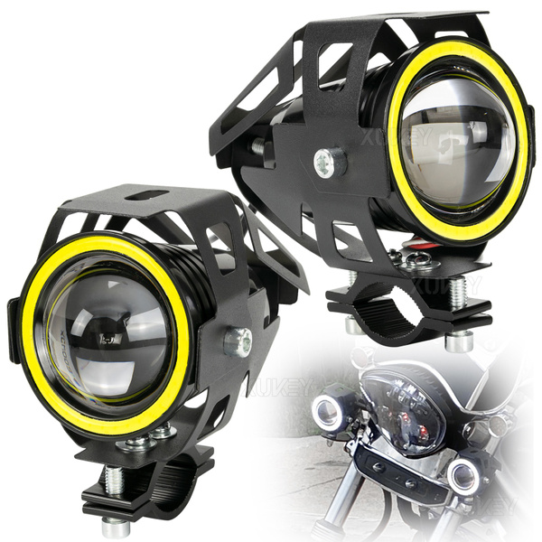 Yiyasu Store 2x Halo Ring DRL Motorcycle Light 10W Motorbike ATV ...