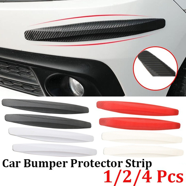 1/2/4Pcs Car Anti-Collision Patch Bumper Protector Strip Guard Corner ...
