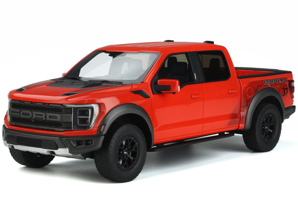 2022 Ford F-150 Raptor Pickup Truck Code Orange 1/18 Model by GT Spirit ...