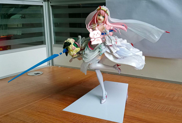 Exquisite DARLING in the FRANXX Anime Girl Figures Zero Two 02 Wedding ...