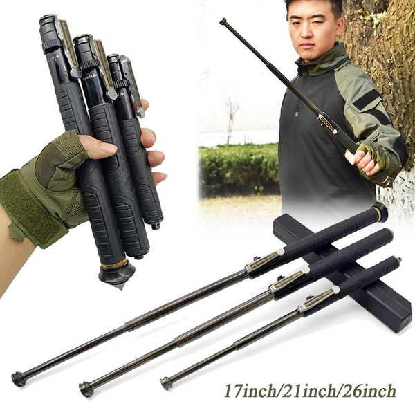 Telescopic Stick with Window Breaker Outdoor Self-defense Sticks ...