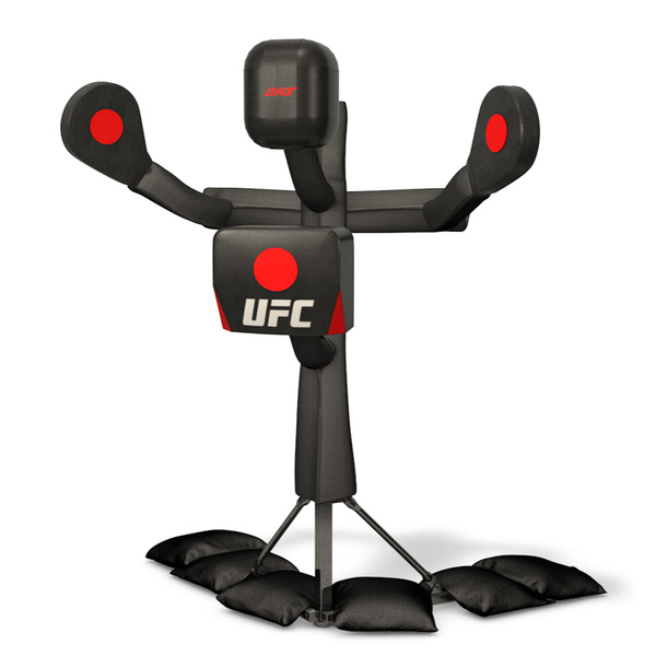 UFC BAS Body Action System Deluxe Model with Punching and Kicking Pads ...