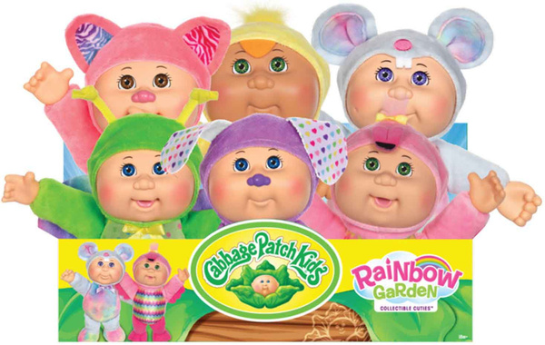 Cabbage Patch Kids Rainbow Garden 9-Inch Plush (Random Set of 3) | Wish