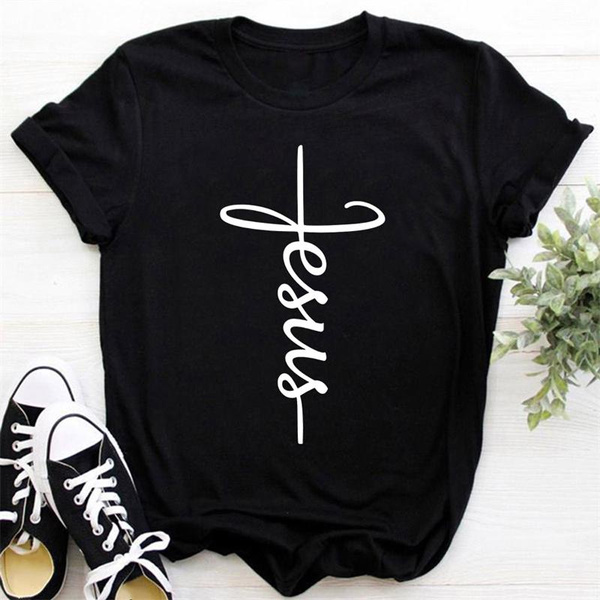 Jesus T-shirt, Jesus, Christian Shirt, Jesus Cross Shirt, Religious ...