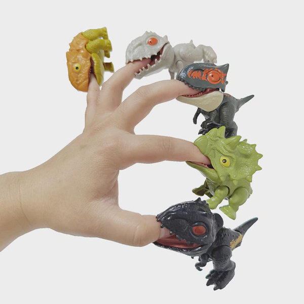 Finger Dinosaur Tricky Tyrannosaurus Model Biting Hand Fidget ...