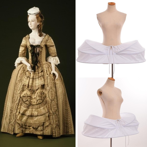 Victorian Dress Rococo Hoopskirt Crinoline Baroque Gown Bustle | Wish
