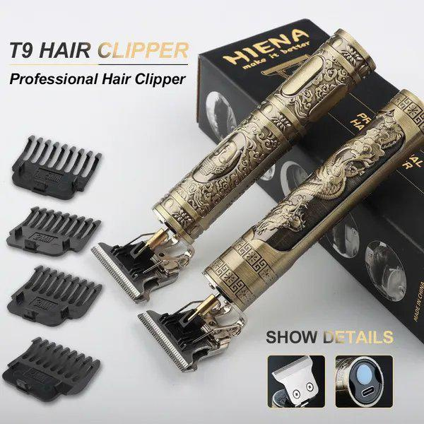 2024 New Professional Electric Hair Clipper for Men T Blade Beard Hair ...