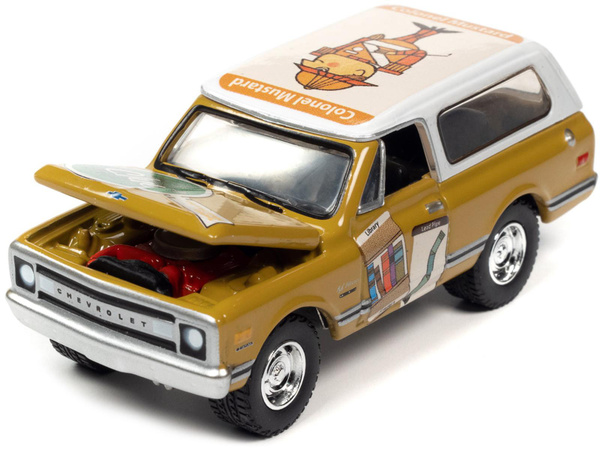 1970 Chevrolet Blazer Mustard Yellow with White Top (Colonel Mustard) w ...