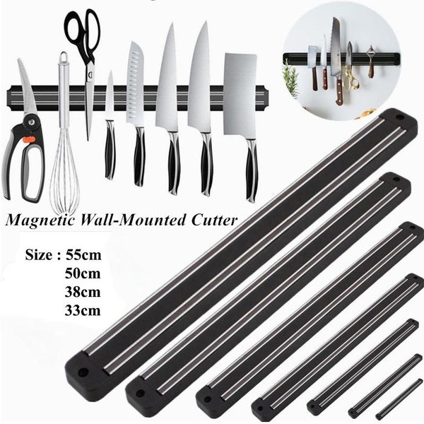 Strong Magnetic Wall-Mounted Cutter Knife Rest Knives Rack Knives Shelf ...