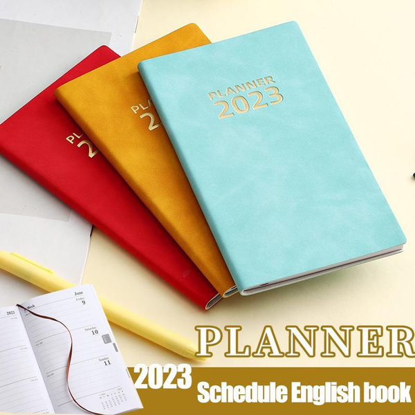 2023 Schedule Book In English 365-day Time Management Daily Plan Book ...
