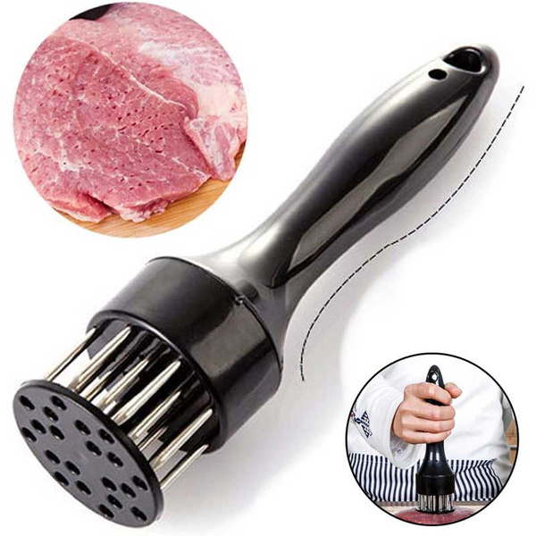Meat Tenderizer Needle Manual Steak Hammer for Tenderizing Pork and ...