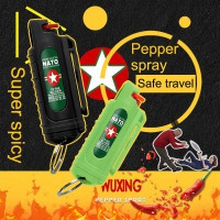 German fog star used for self defense burning pepper spray key chain ...