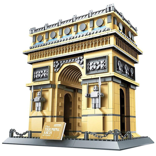 1401PCS Architecture PARIS ARC DE TRIOMPHE Series Building Blocks ...